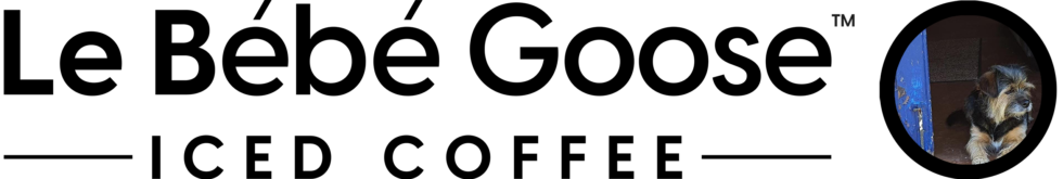 Le Bebe Goose Iced Coffee, luxury coffee and chocolate drinks