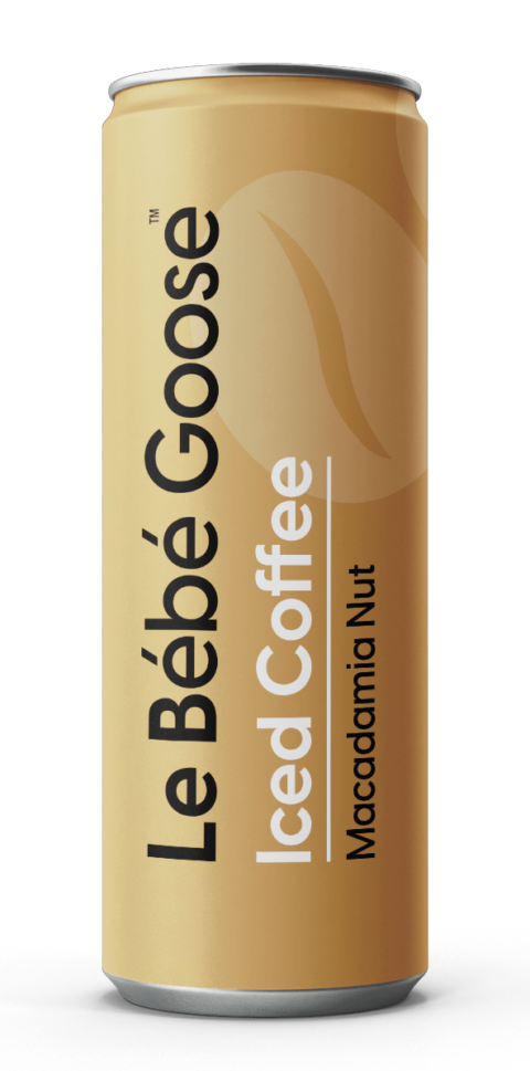 Le Bebe Goose Iced Coffee, luxury coffee and chocolate drinks